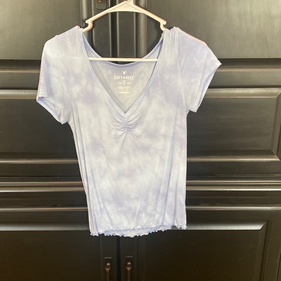 American Eagle Outfitters | Tops | Soft Sexy American Eagle Blue T Shirt | Poshmark